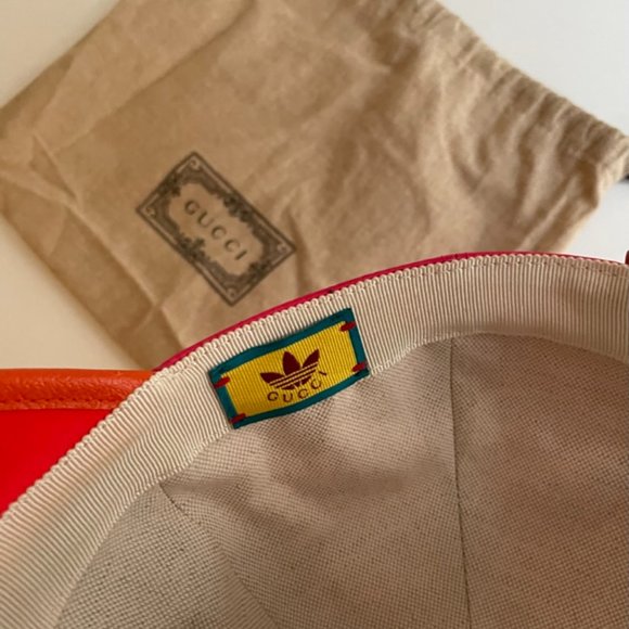 Gucci | Accessories | Gucci Adidas Collab Pink Hat | Poshmark